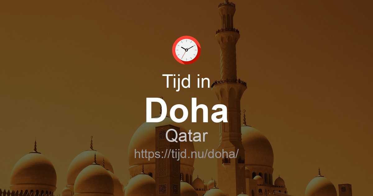 Huidige tijd in Doha, Qatar | Tijd.nu